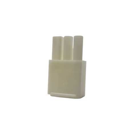 CONECTOR O PLUG PLASTICO MACHO DE 3 PINES (1 CUADRADO 2 REDONDOS) 14 ...